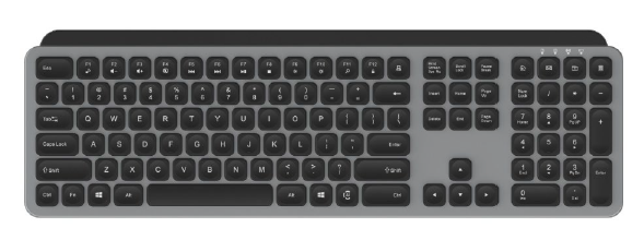 Kogan Low Profile Wireless Keyboard with Copilot AI Key - (KAKYBDCPLTA ...