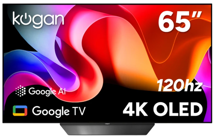 Kogan 65 OLED 4K 120Hz Smart AI Google TV - X98J - (KAOD65X98JSTA ...
