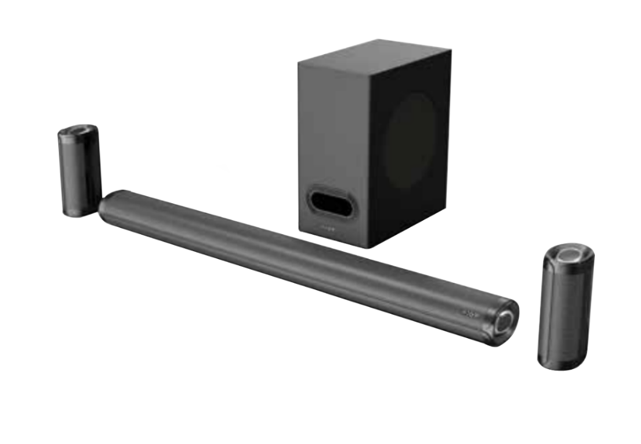 Kogan 5.1 Channel 235W Dolby Atmos Soundbar with Subwoofer & Rear ...