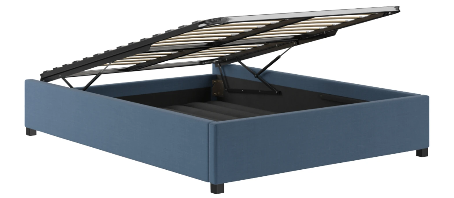 Brosa Gaslift Bed Frame (Queen) - (BRGASABLQBA, BRGASCRMQBA ...