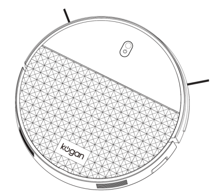 Kogan EasyClean R40 Robot Vacuum Cleaner and Mop - (KAVACRBR40A ...