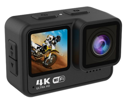Kogan DS4060 Dual Screen 4K 60fps Action Camera - (KADS4060AACA ...