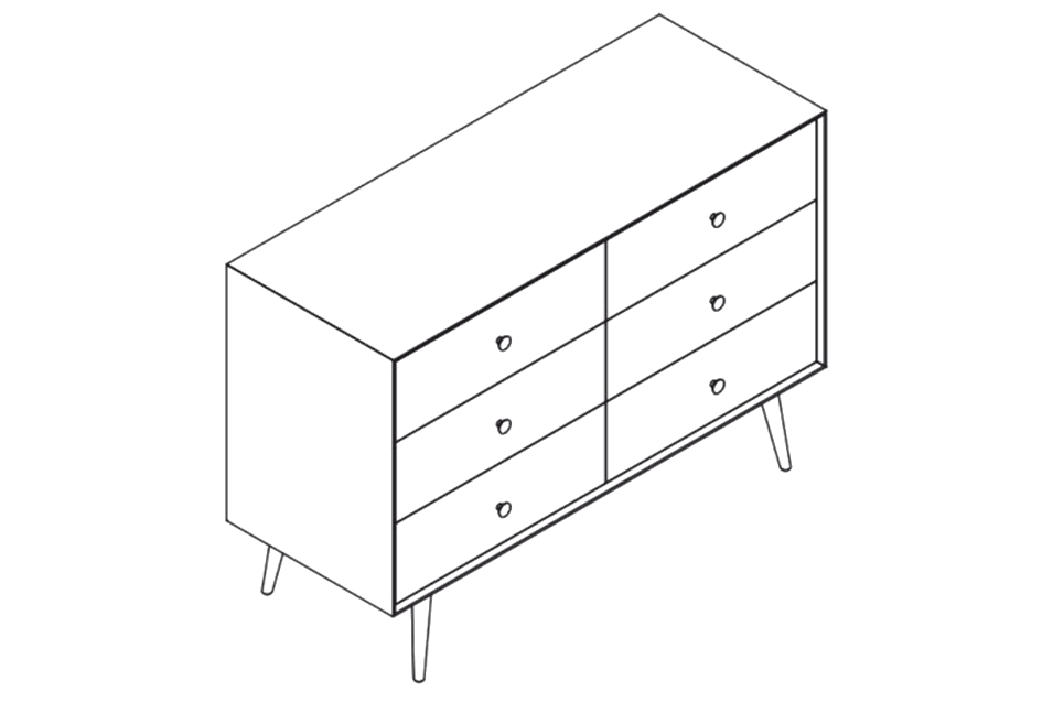 Brosa Frank Chest of Drawers - (BRFRKCHSDRA) - Manuals and Support