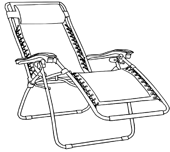 Komodo Zero Gravity Reclining Chair - (KDZRGRVCHRA) - Manuals and Support