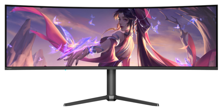 Kogan Infinity 49" Curved Ultrawide DQHD 120Hz 1ms USB-C Gaming Monitor ...