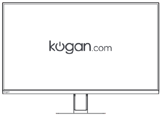 Kogan 27 UHD 4K Frameless USB-C Monitor (3840 x 2160) - (KAMN27UC6JB ...