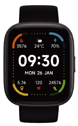 Kogan Active 4 SE Smart Watch - (KAA4SESWBKA, KAA4SESWNAA, KAA4SESWGNA ...