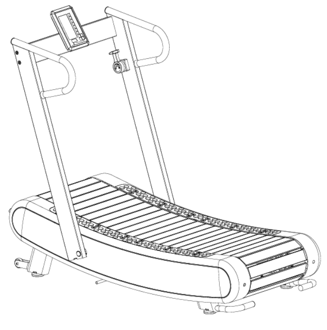 Fortis Curved Treadmill with Running Track - (FSCURVTREDA) - Manuals ...